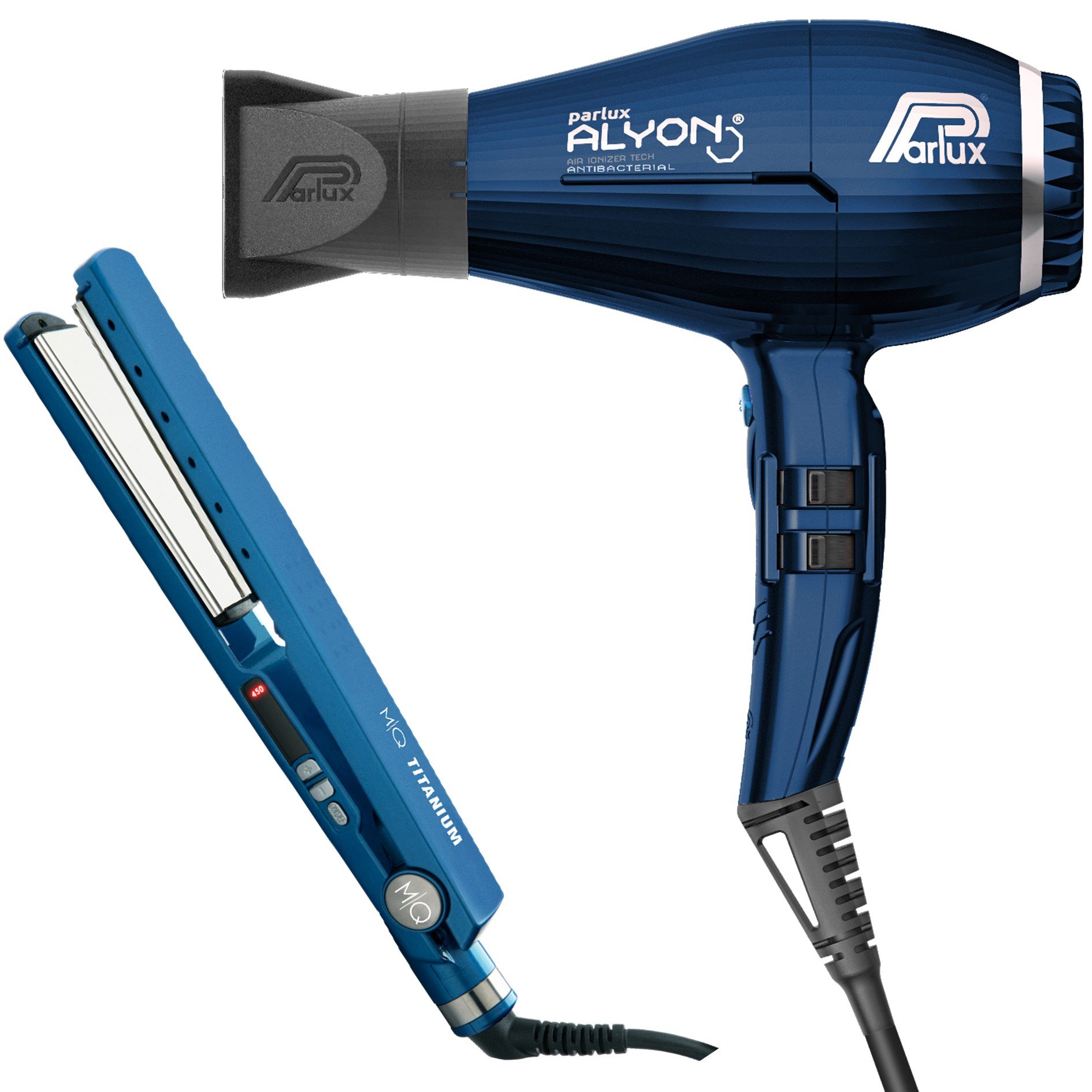 KIT MQ PROFISSIONAL - SECADOR PARLUX ALYON NIGHT BLUE 2100W 127V ...