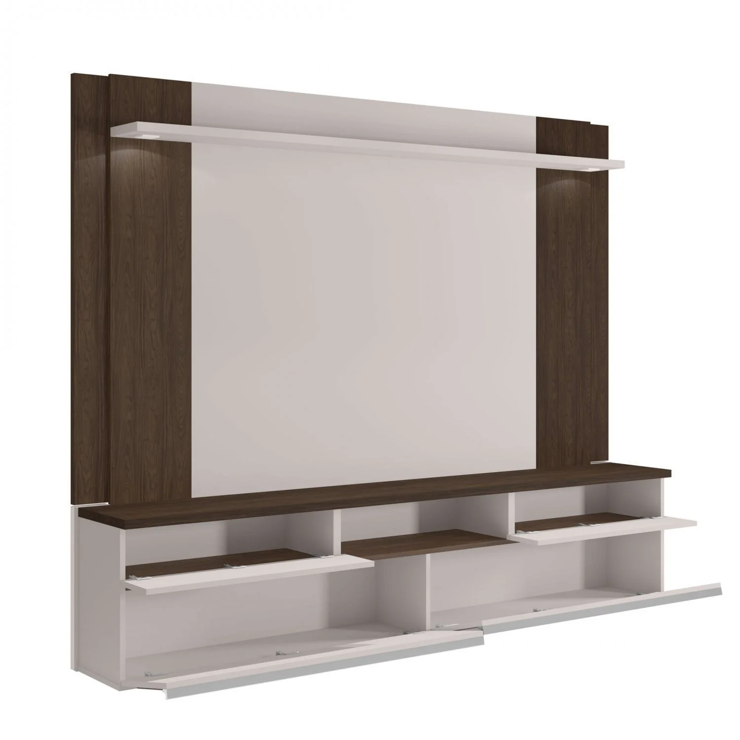 Home Suspenso para TV até 75 Polegadas Chamonix Belaflex | MadeiraMadeira