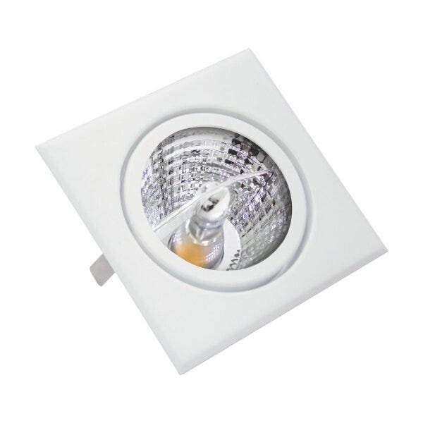 Spot Quadrado Bivolt Plus Faciluz | MadeiraMadeira