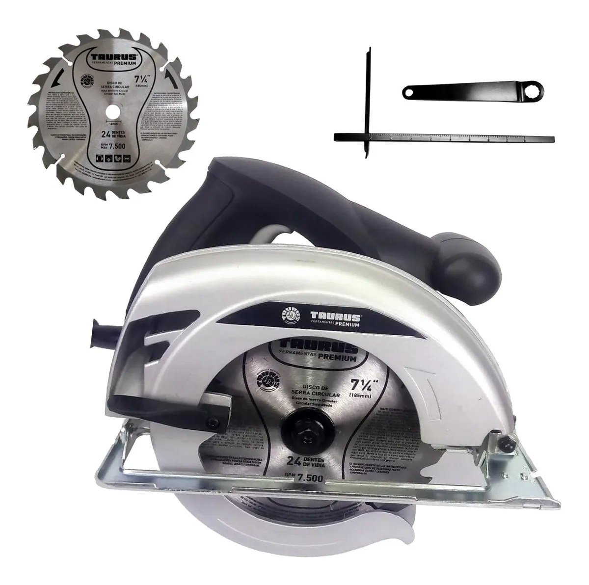 SERRA CIRCULAR 7.1/4 1600W 5500RPM TAURUS TSC-16 110V | MadeiraMadeira