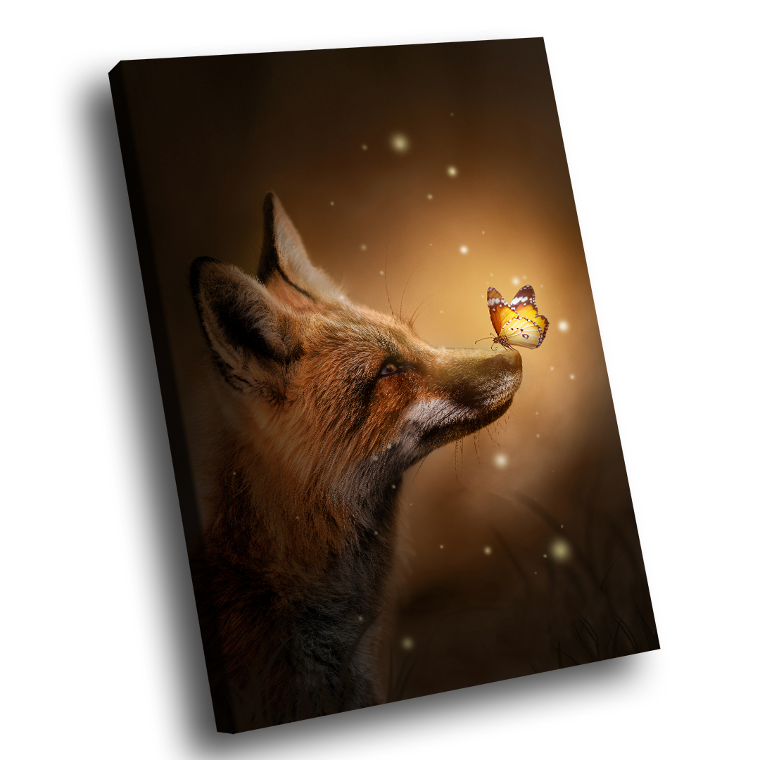 Quadro Raposa -- BR ARTES | MadeiraMadeira