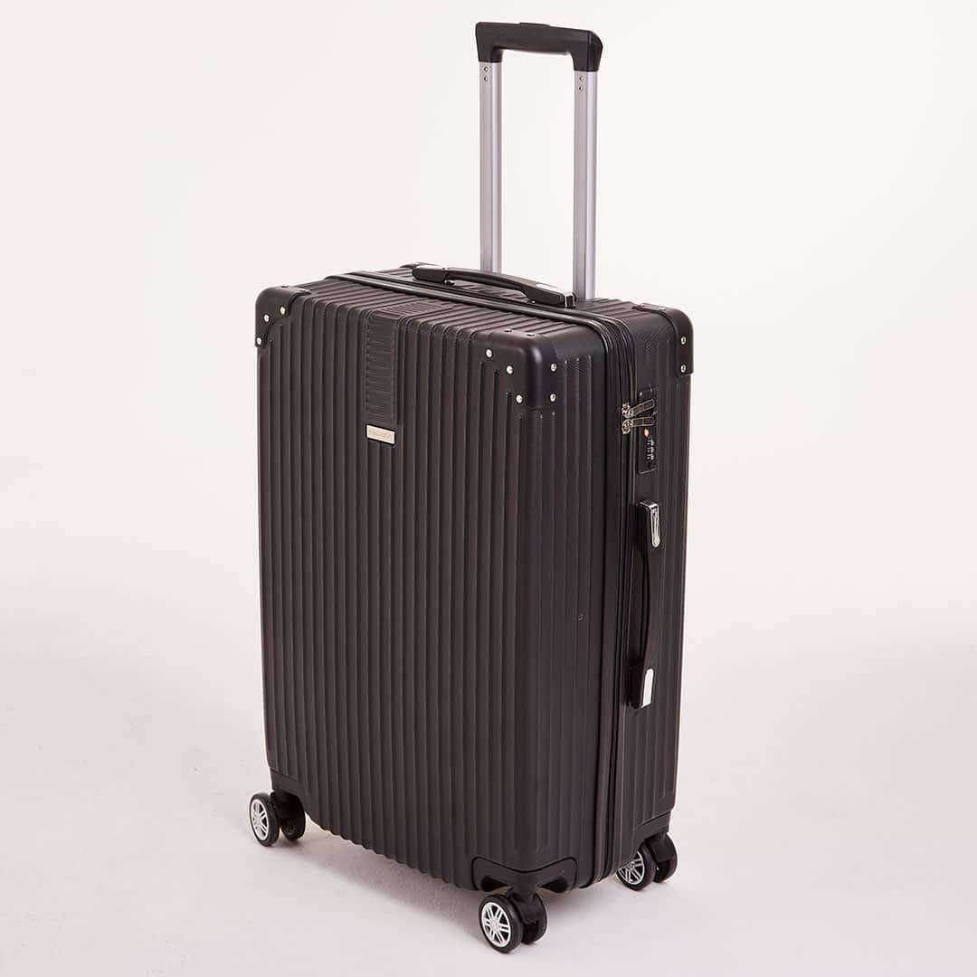 Mala de Viagem Grande Italia Maloa Preto | MadeiraMadeira