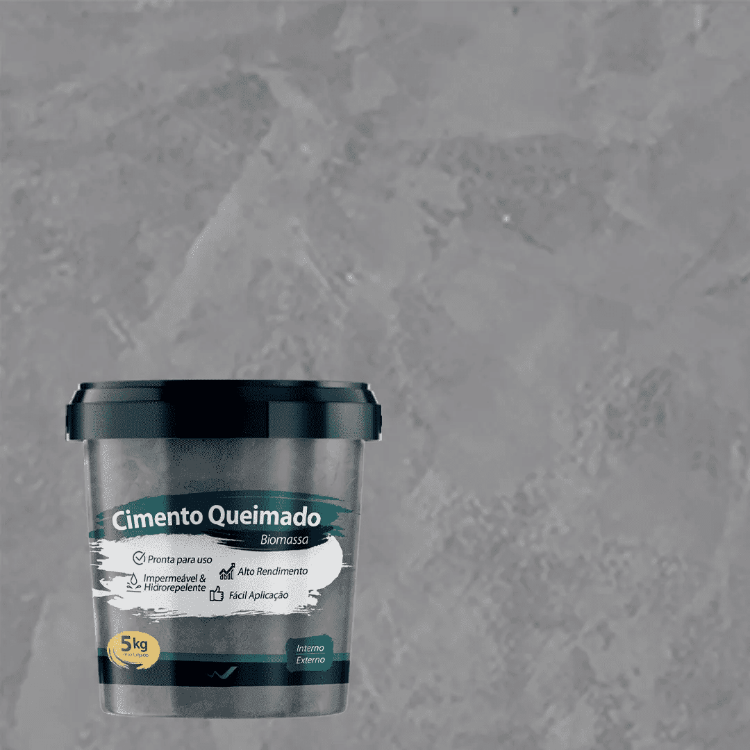 Cimento Queimado Cinza (Geodo) 5Kg | MadeiraMadeira