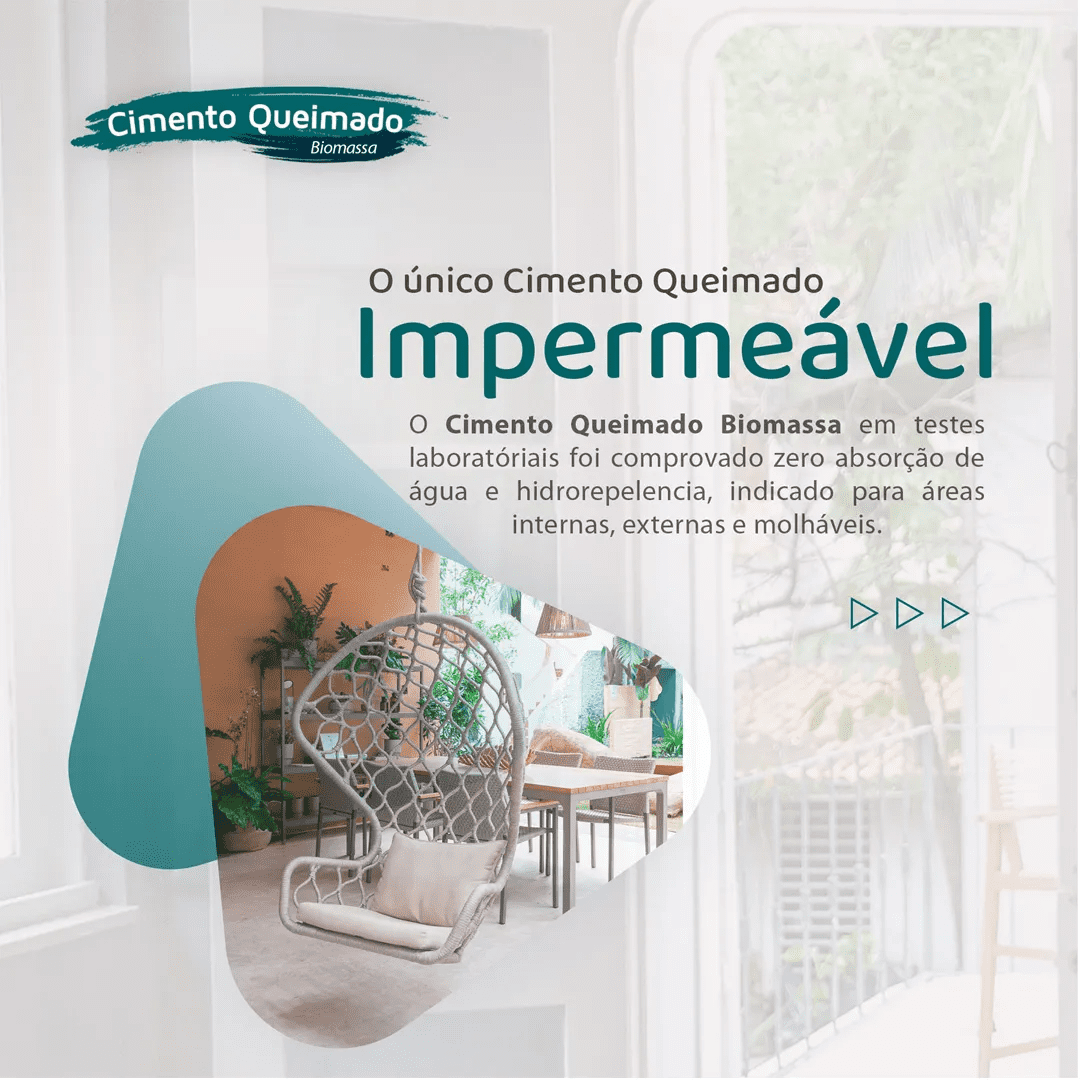 Cimento Queimado Cinza (Geodo) 5Kg | MadeiraMadeira