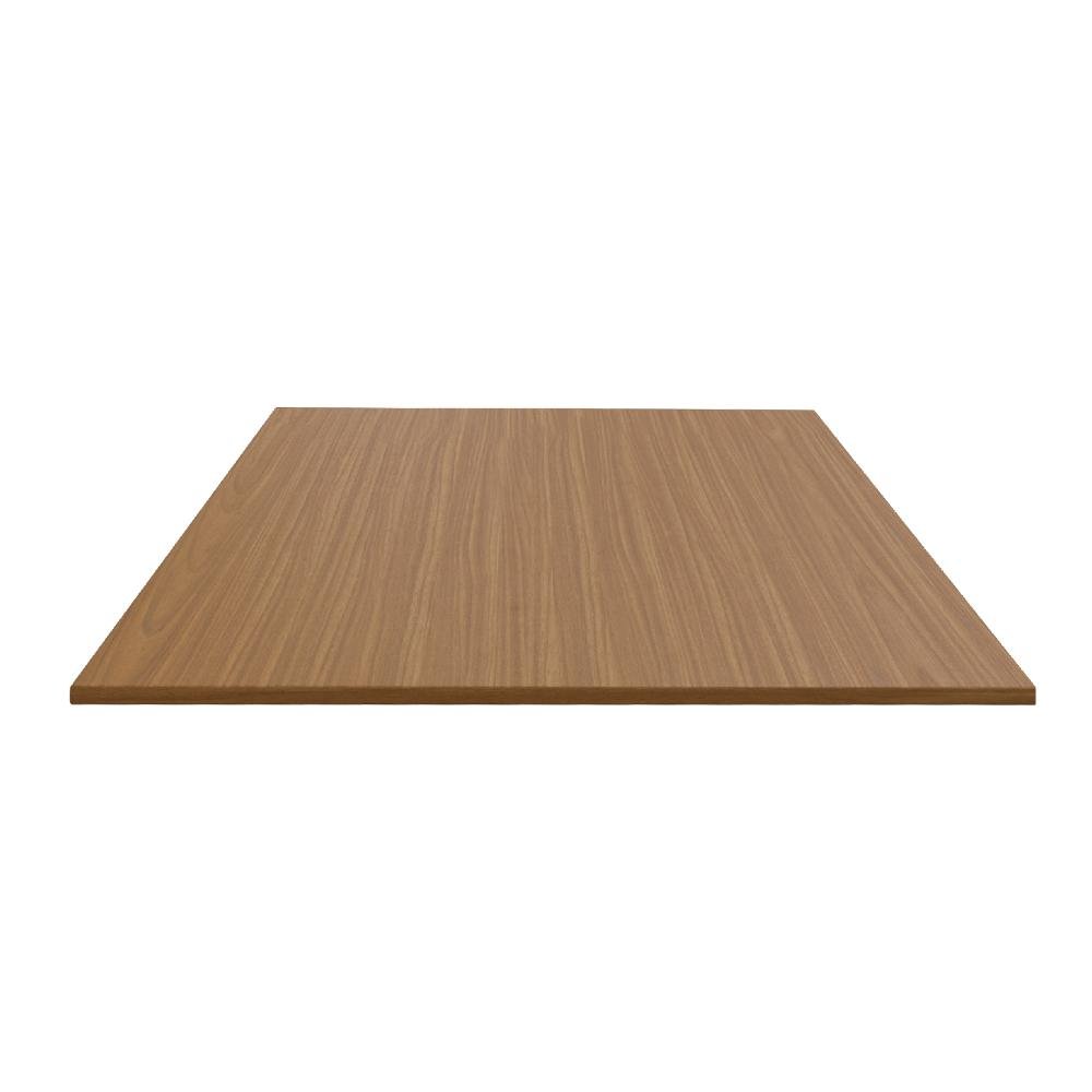 Tampo de Mesa Quadrado 80cm X 15mm 100% Mdf Rimo Freijó | MadeiraMadeira
