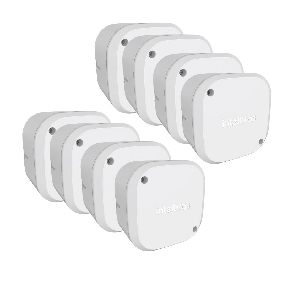 Kit 8 Caixas Passagem Externa Câmera VBOX 1100 E Intelbras | MadeiraMadeira