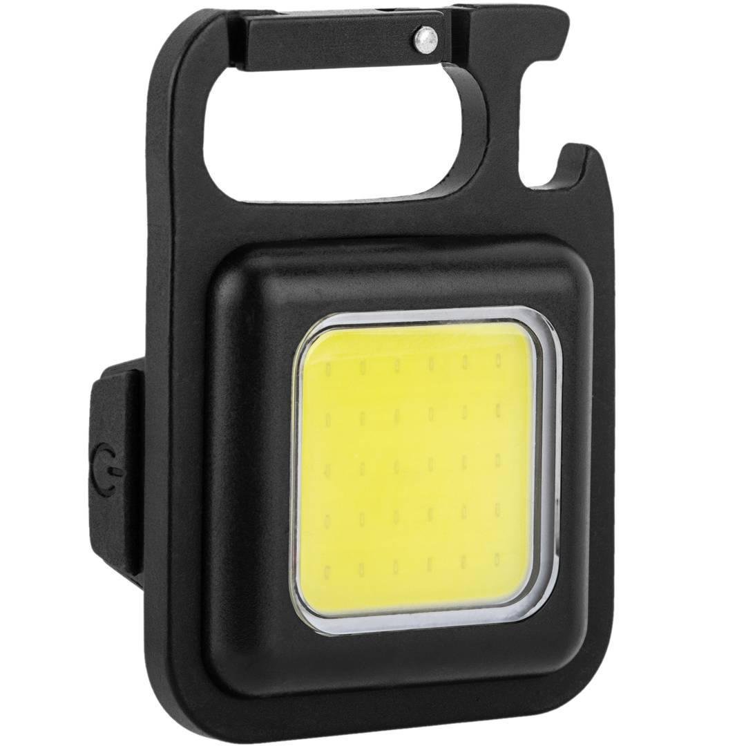 Mini Lanterna Led Potente Recarregável Usb Mosquetão Leve | MadeiraMadeira