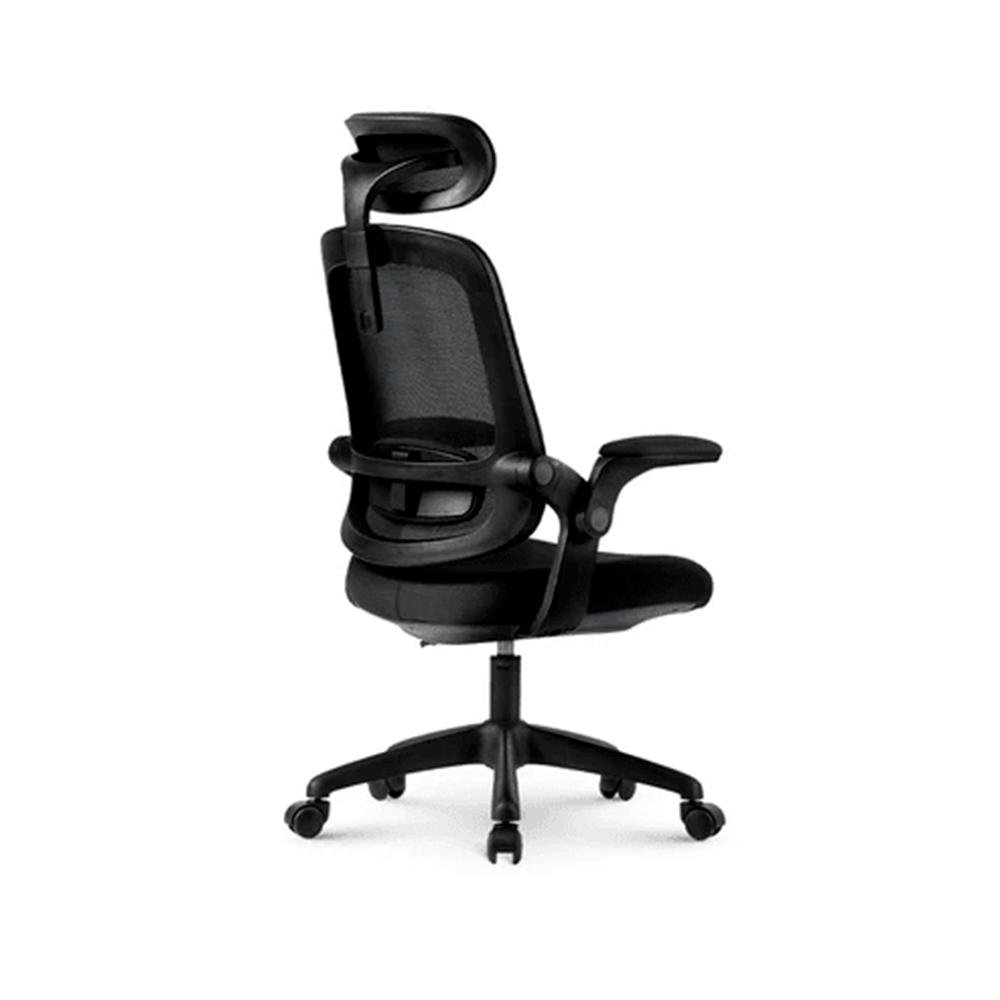 Cadeira de Escritório Ergonômica Elements Astra Preto | MadeiraMadeira