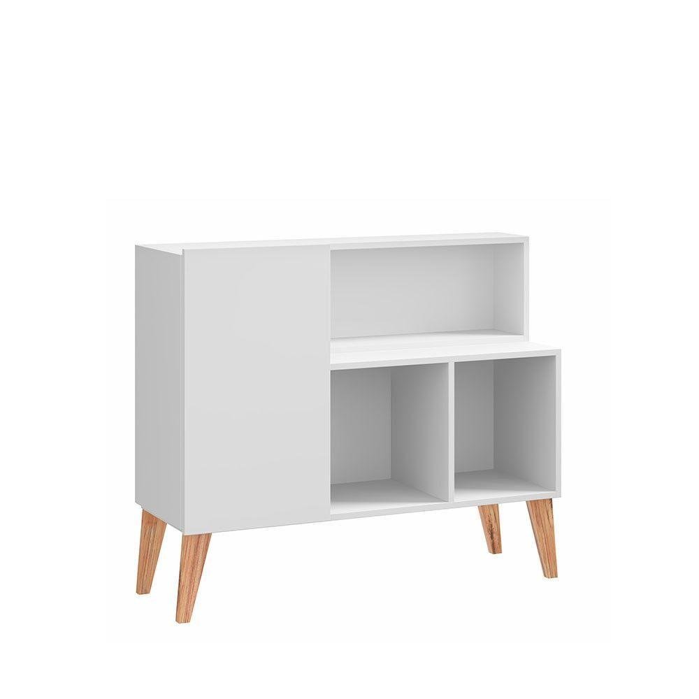 Aparador Leaves Para Sala De Estar Be Mobiliário Branco | MadeiraMadeira