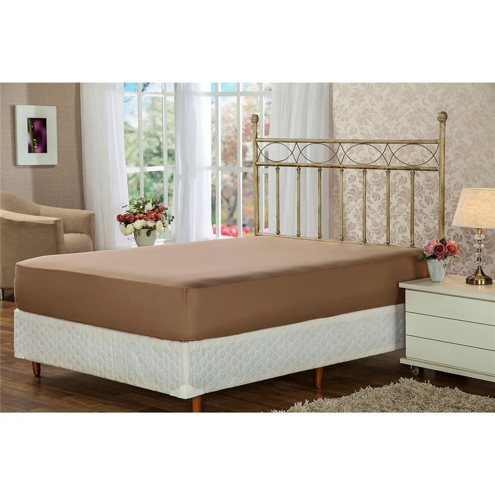 Lençol com Elástico King Soft Touch Plumasul | MadeiraMadeira