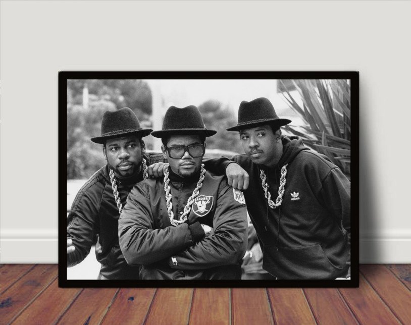 Quadro Poster com Moldura Rum Dmc Rap Classico P4866 | MadeiraMadeira
