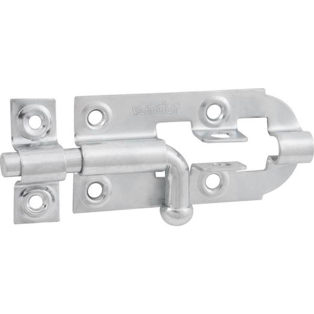 Fechadura Redondo 5" Aço Carbono Zincado Pacote 12 Pç | MadeiraMadeira