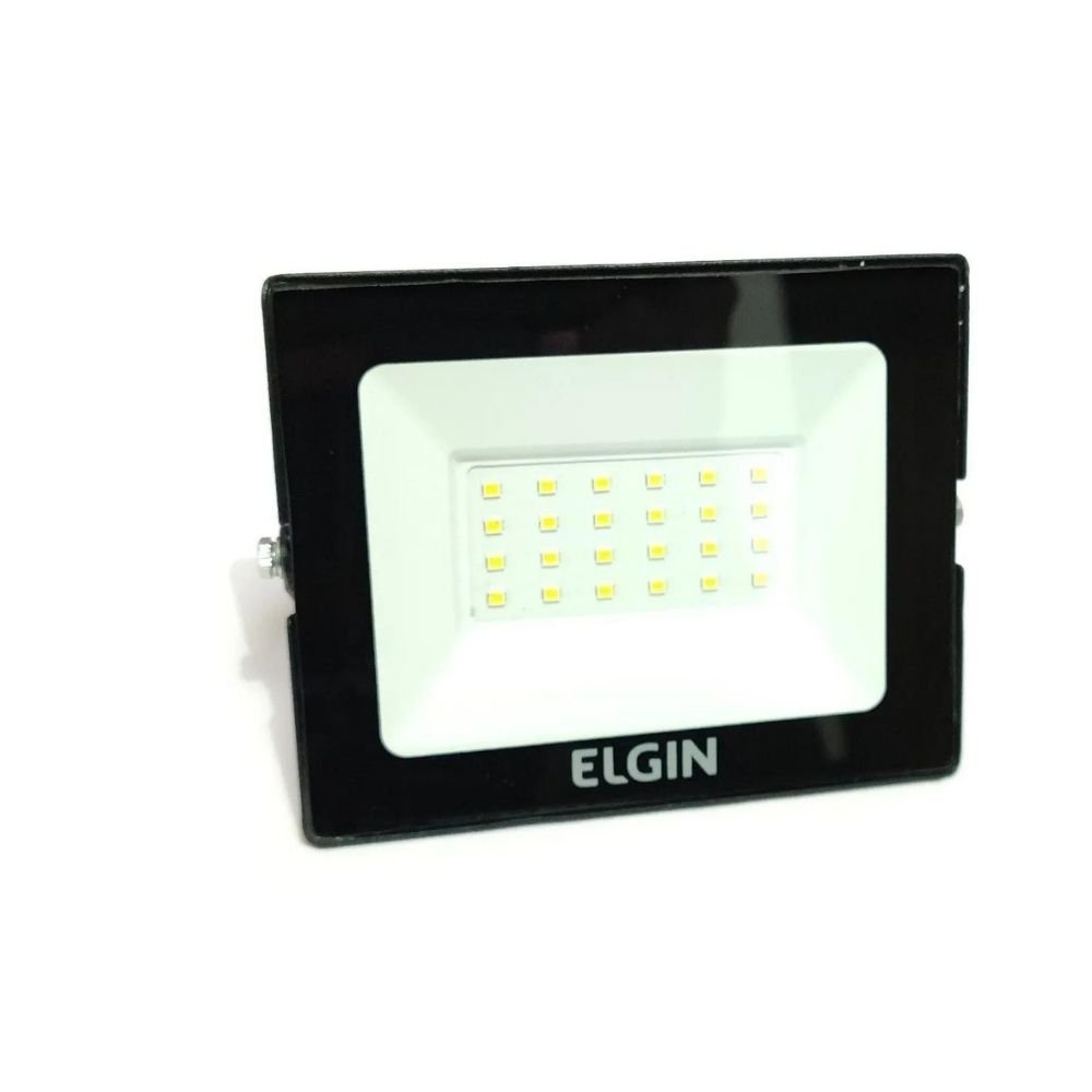 KIT 3 PROJETOR LED ELGIN REFLETOR 30W 6500K BIVOLT Branco Frio | MadeiraMadeira