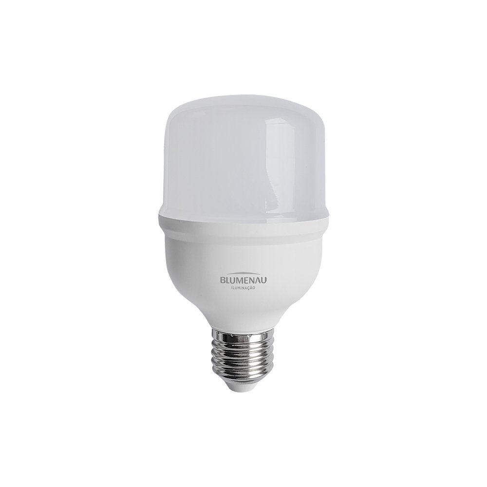 Lâmpada Led Blumenau Pro T-shape T70 30w E27 Bivolt 6500k Luz Branca | MadeiraMadeira