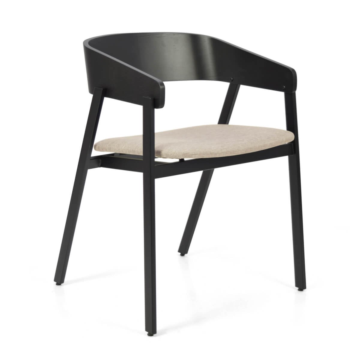 Cadeira Estofada com Estrutura de Ferro Luna - Iaza Moveis | MadeiraMadeira