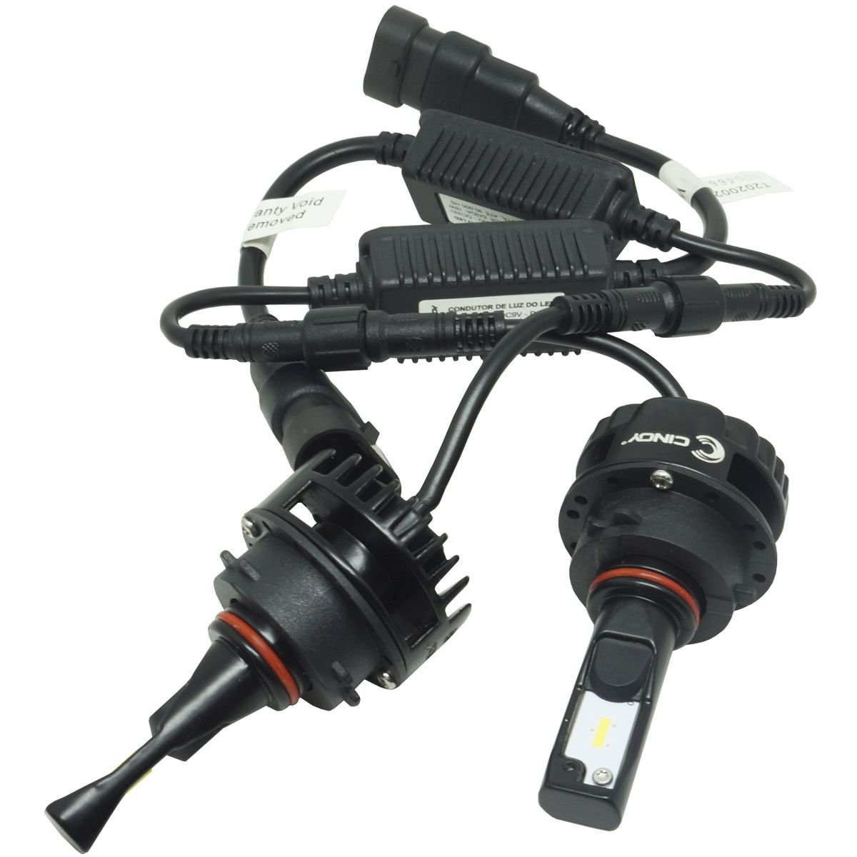 Kit Par Lâmpada Super Ultra Led Plus Automotiva Farol 12000 Lumens ...