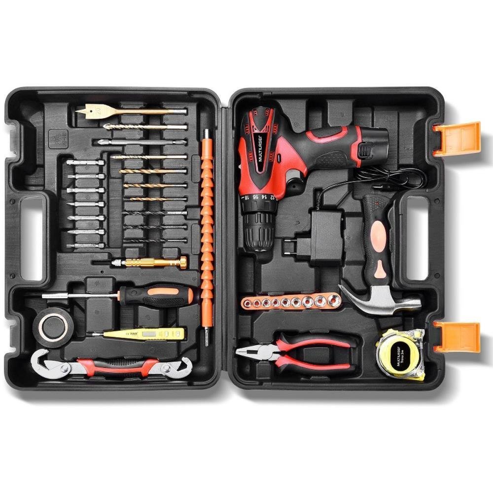 Ferramenta Diversa Super KIT Oficina C/PARAFUSADE Multilaser ...