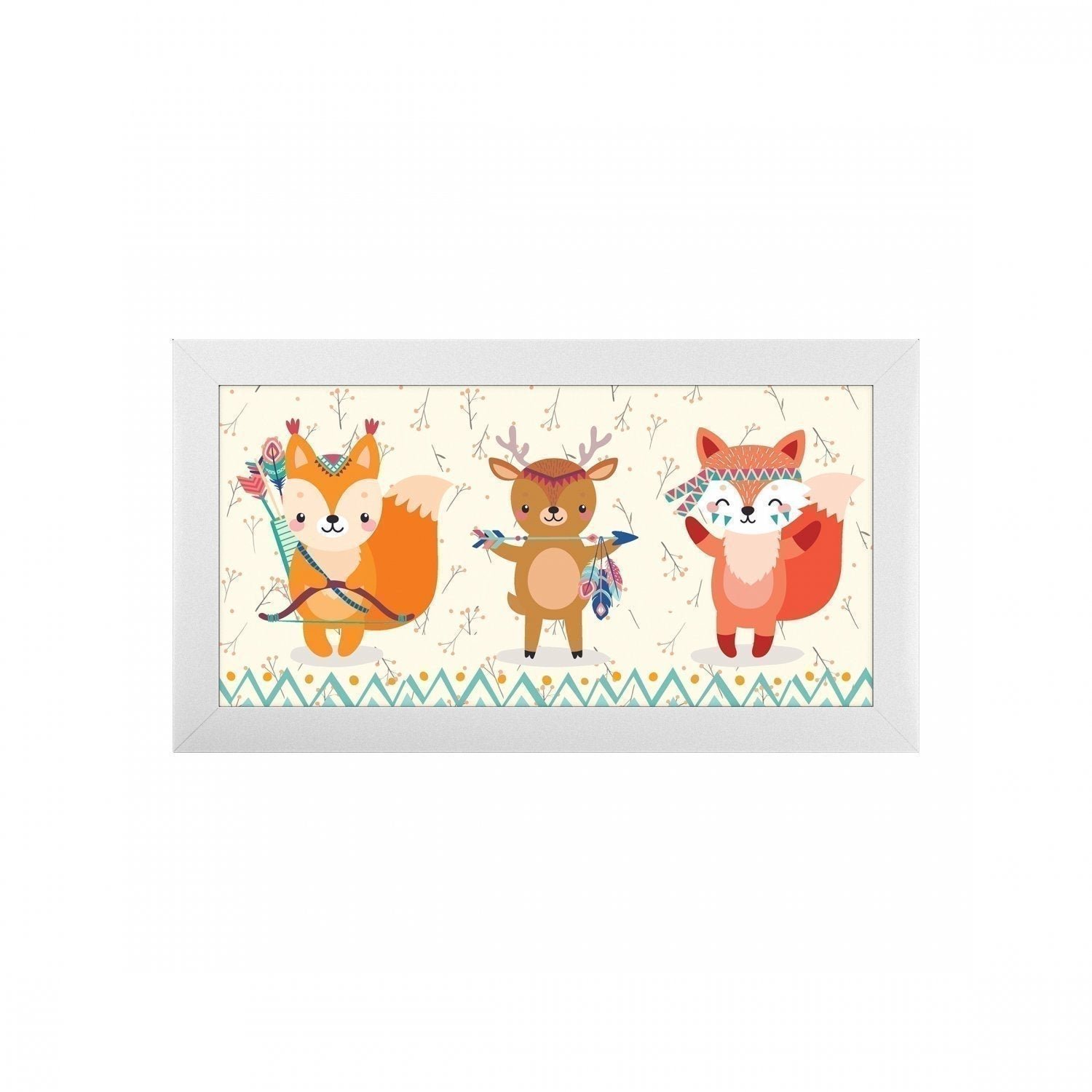 Quadro Kids sem Vidro 25x12,5cm Belchior | MadeiraMadeira