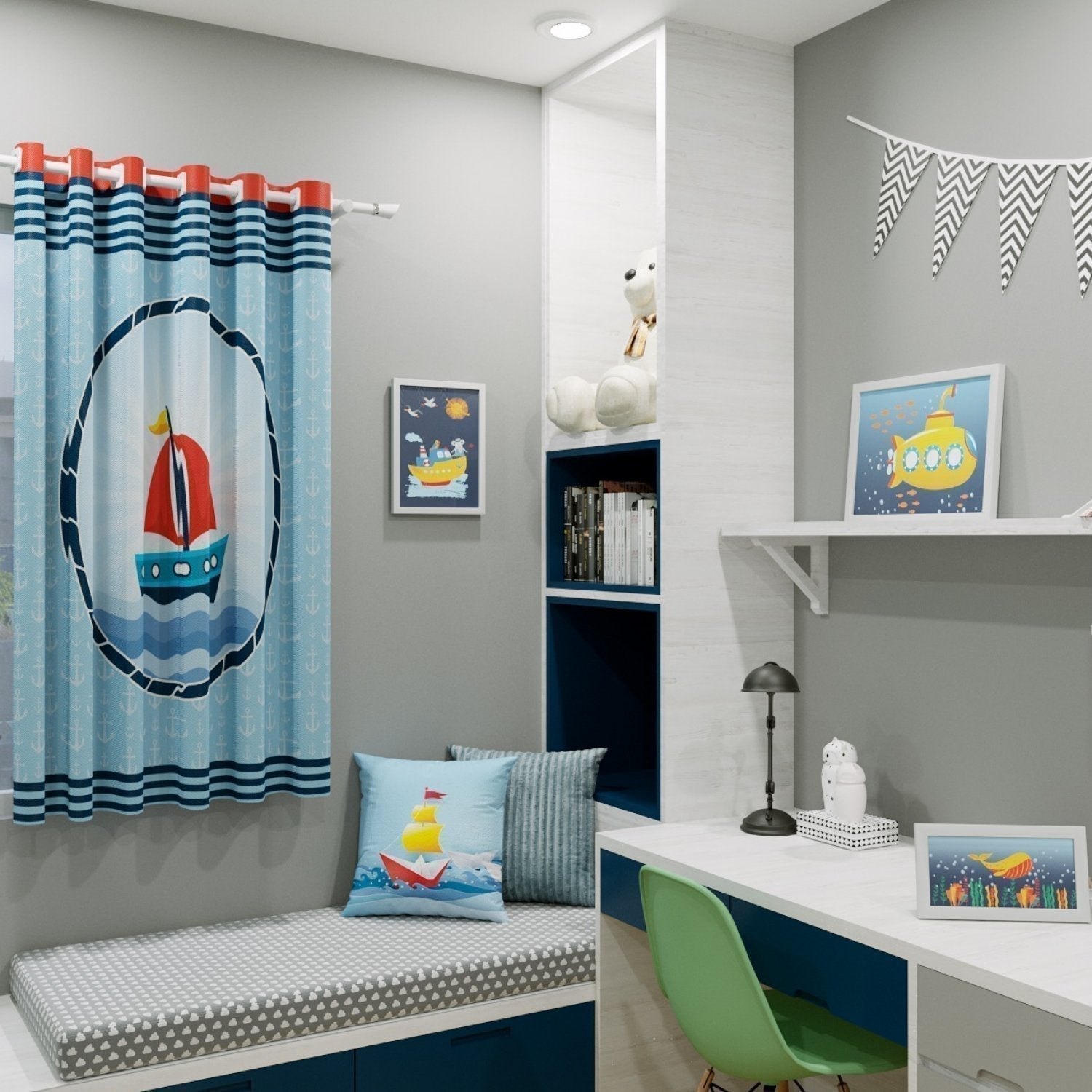 Quadro Kids sem Vidro 32x22cm Belchior | MadeiraMadeira