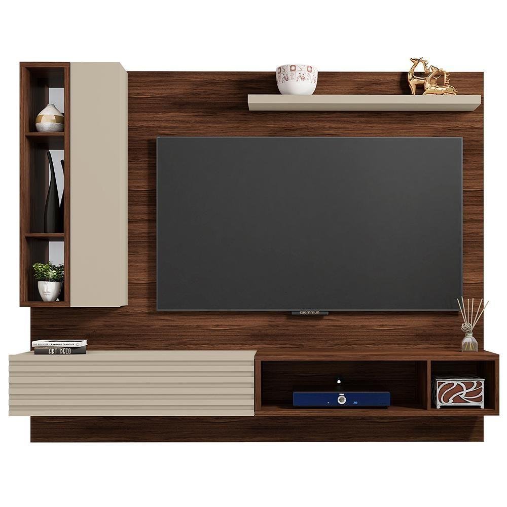 Painel Bancada Para Tv Até 75 Polegadas Action Caemmun | MadeiraMadeira