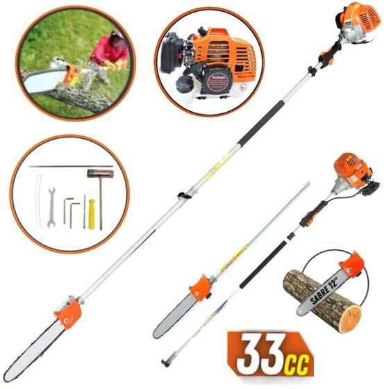 Motopodador de Galhos Vulcan Vp3300l a Gasolina 33cc Motor 2 Tempos P ...