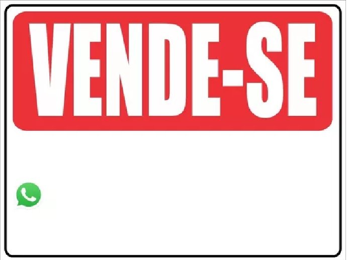 Placa Vende-se 20x30cm Tacolado 10 Unidades | MadeiraMadeira