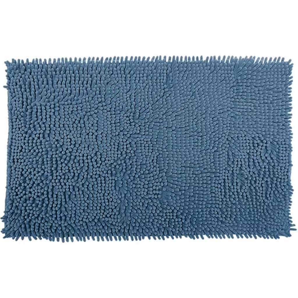 Tapete Popcorn Antiderrapante 40x60cm Azul | MadeiraMadeira