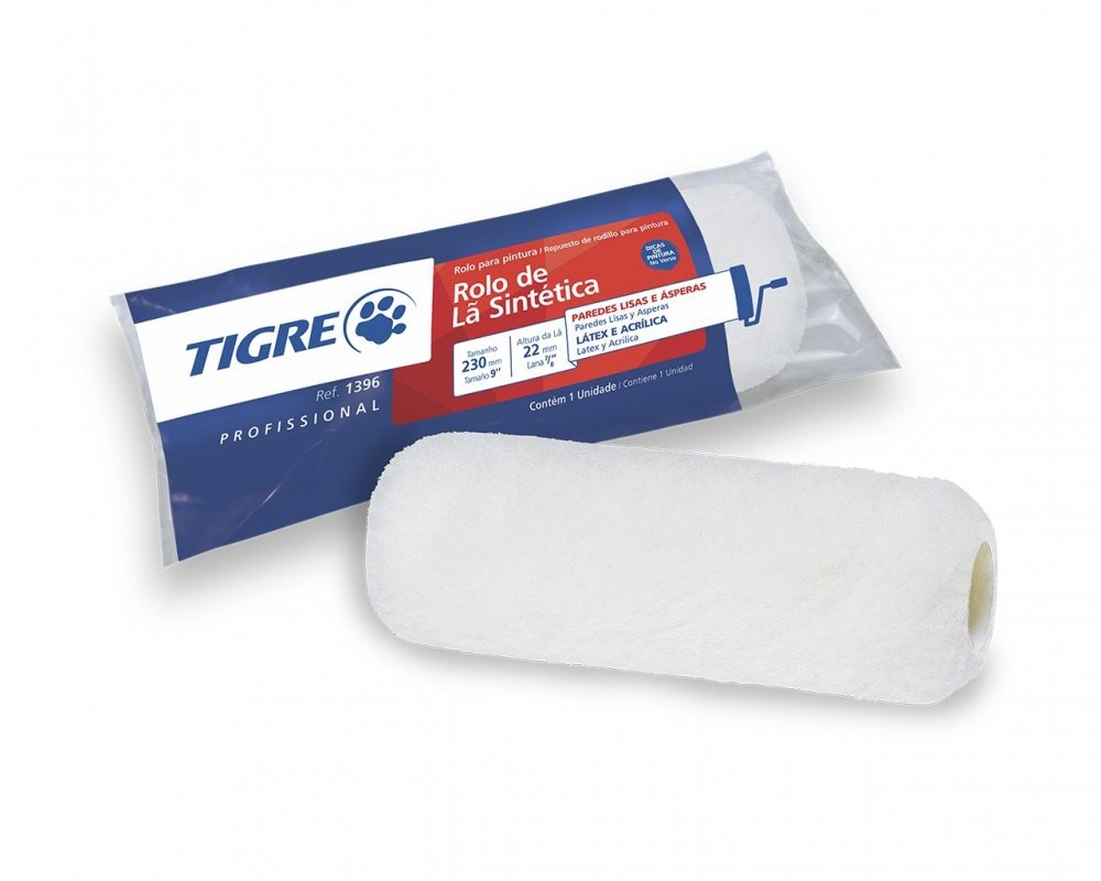 Rolo La Sint Tigre 23cm S/c 1396 | MadeiraMadeira