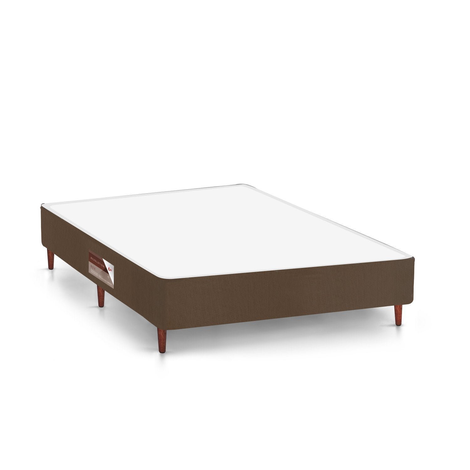 Base Box Solteiro 40x128x203cm Revolution Pocket Castor | MadeiraMadeira