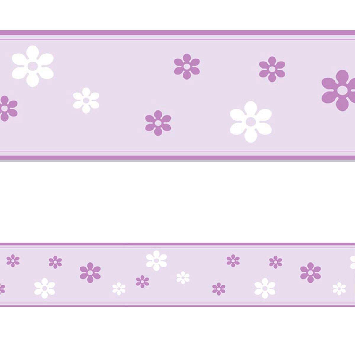 Adesivo de Parede Faixa Floral 10- Kit 2 unidades | MadeiraMadeira