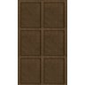 Papel de Parede Madeira Ripada Boiserie Intense - Várias Cores - Rovere ...