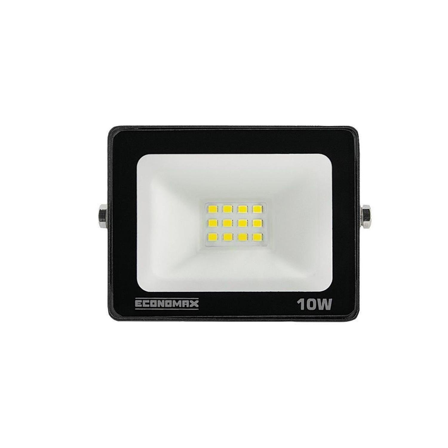 Kit 10 Refletor Led 10w Bivolt Branco Frio 6500k | MadeiraMadeira