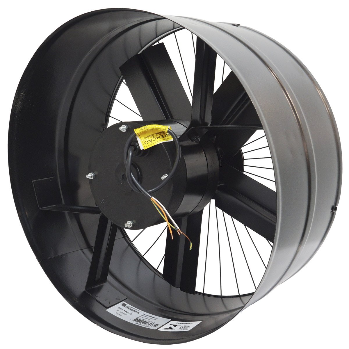 Exaustor Industrial 40 cm de Parede 1700 Rpm com Reversão Vitalex Ex-40 ...