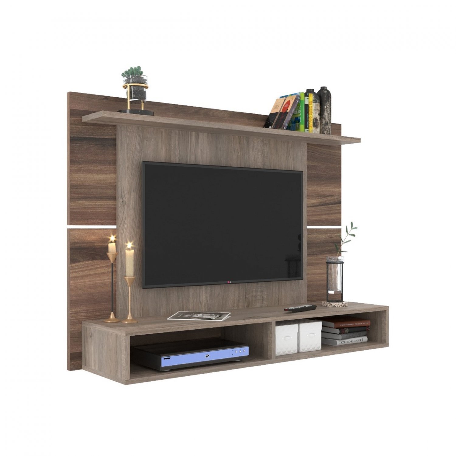 Painel para TV até 49 Polegadas com Nicho Austin J Carvalho ...