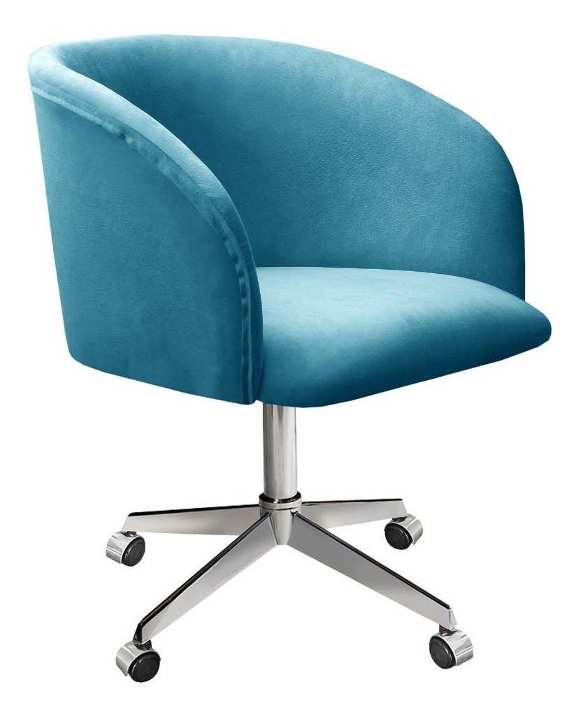 Cadeira Para Escritório E Home Office Atenas Base Giratória Rodizio ...