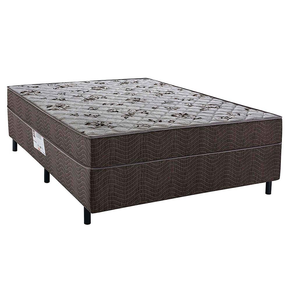 Cama Box Conjugado Union Ortobom Superpocket Casal Marrom 138x188x43 ...
