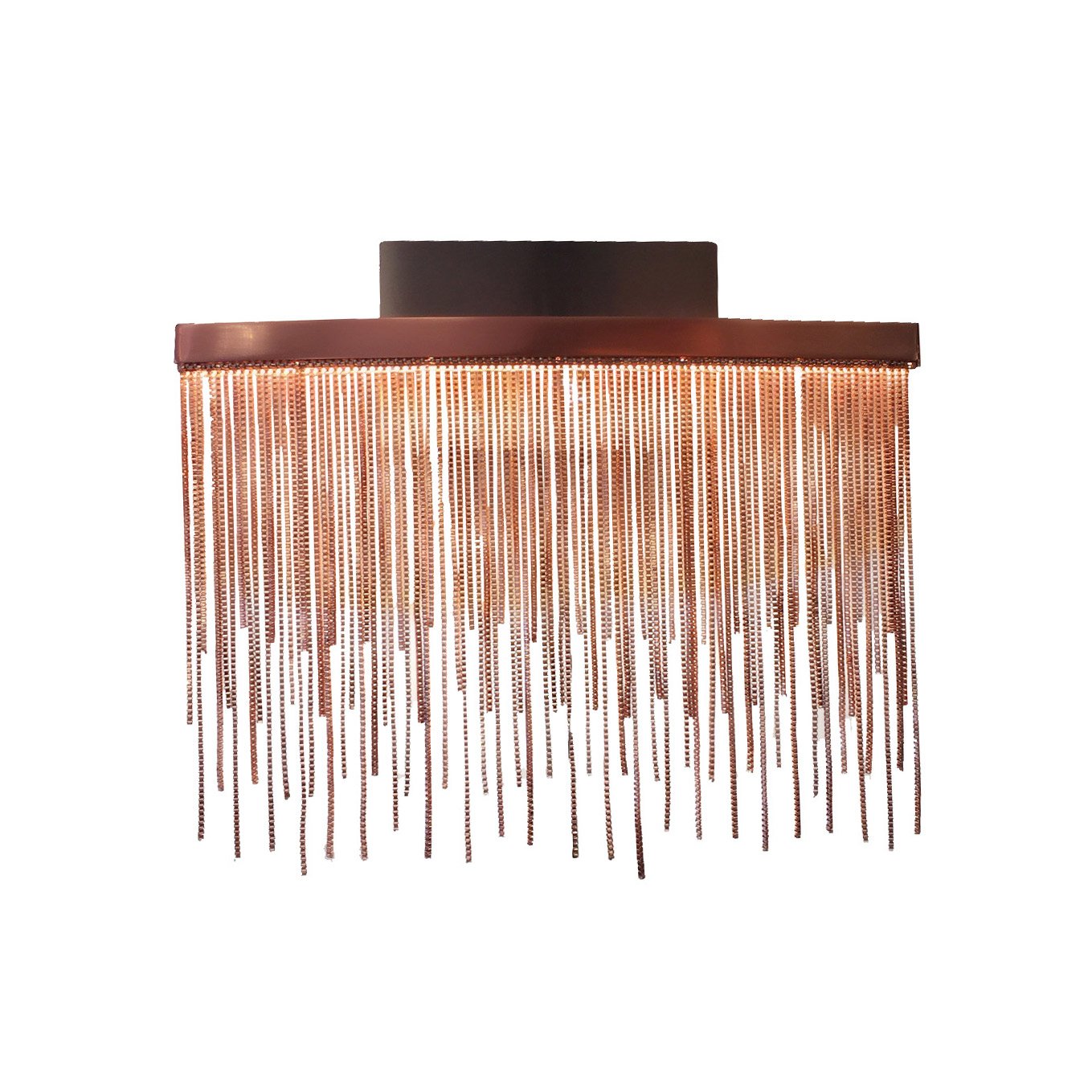 ARANDELA VOILE BB017 METAL E ALUMINIO ROSE GOLD 8W 400LM | MadeiraMadeira