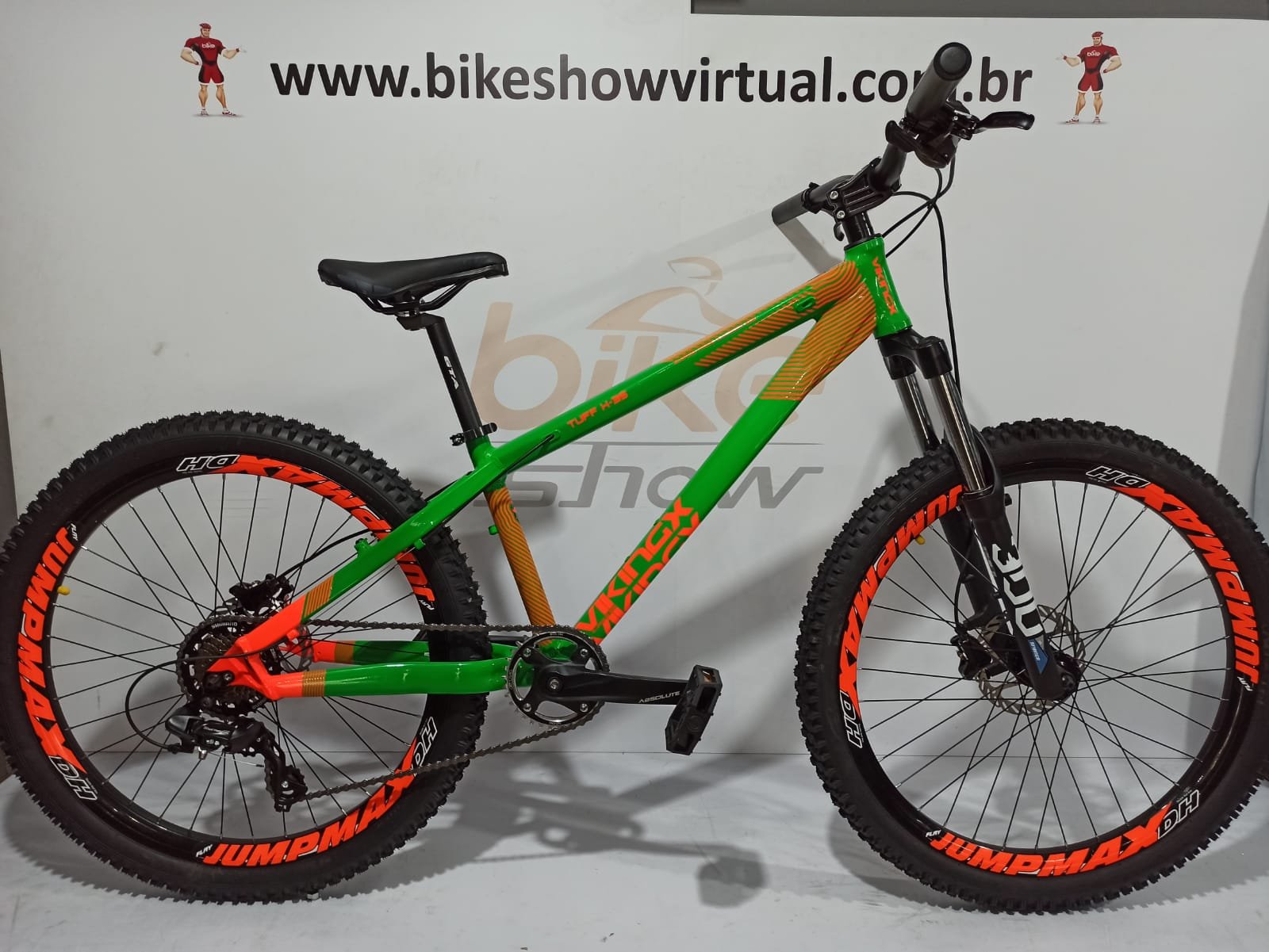 Bicicleta Vikingx Tuff-35 Aro 26 - 7v Shimano - Freio Hidráulico ...