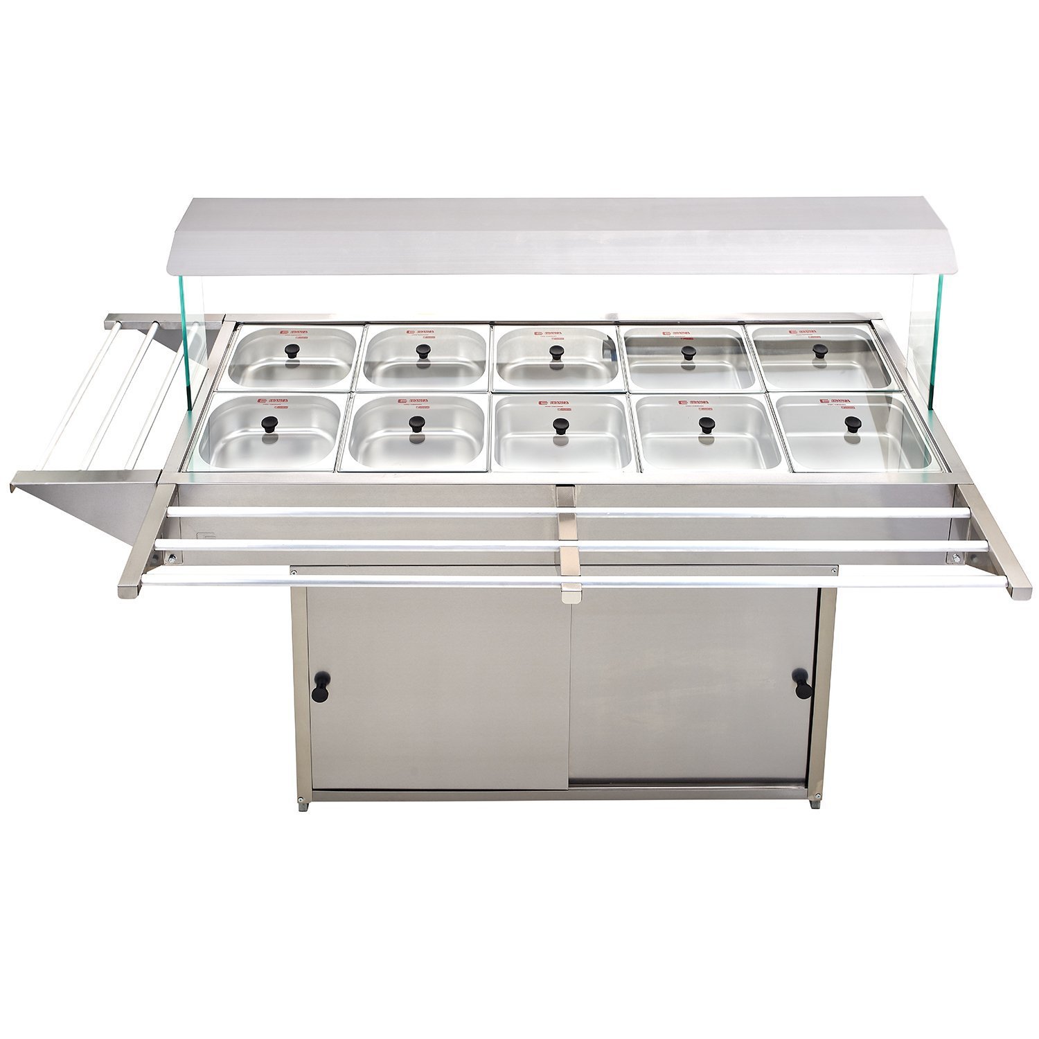 Buffet Térmico Self Service Bm Gabinete 10 Cubas - Edanca 220v ...