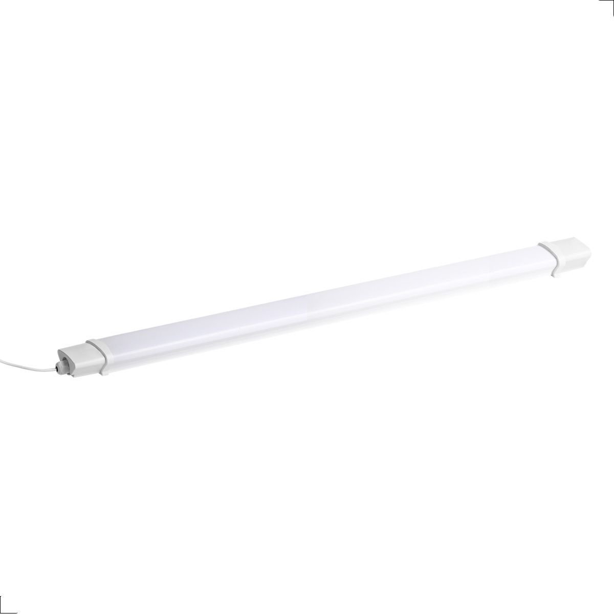 Luminária Calha Hermética Led 6500k Luz Fria Tubular 36w Sobrepor 120cm ...