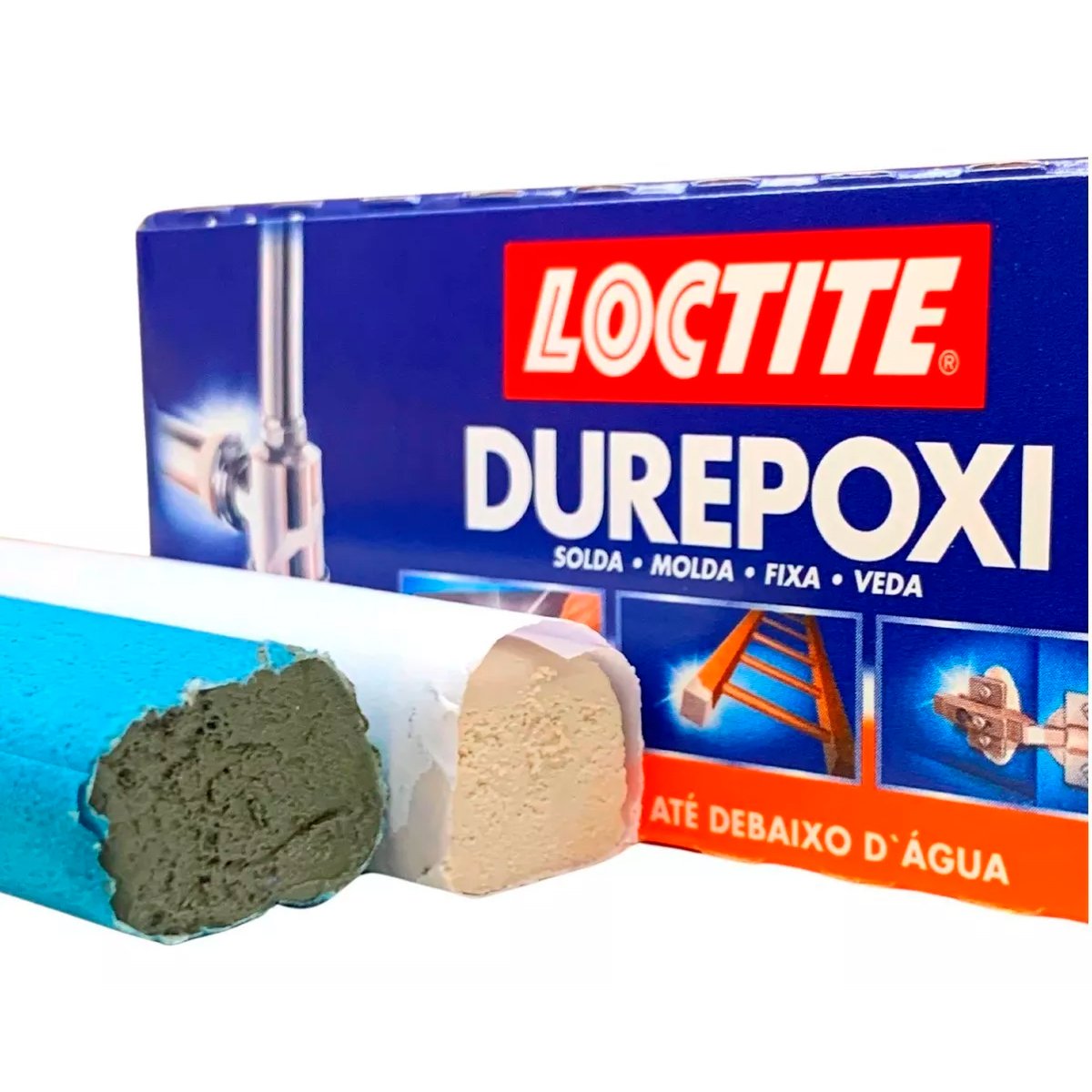 Kit 4 Massa Adesiva Durepoxi 100g Solda, Molda, Fixa e Veda ...