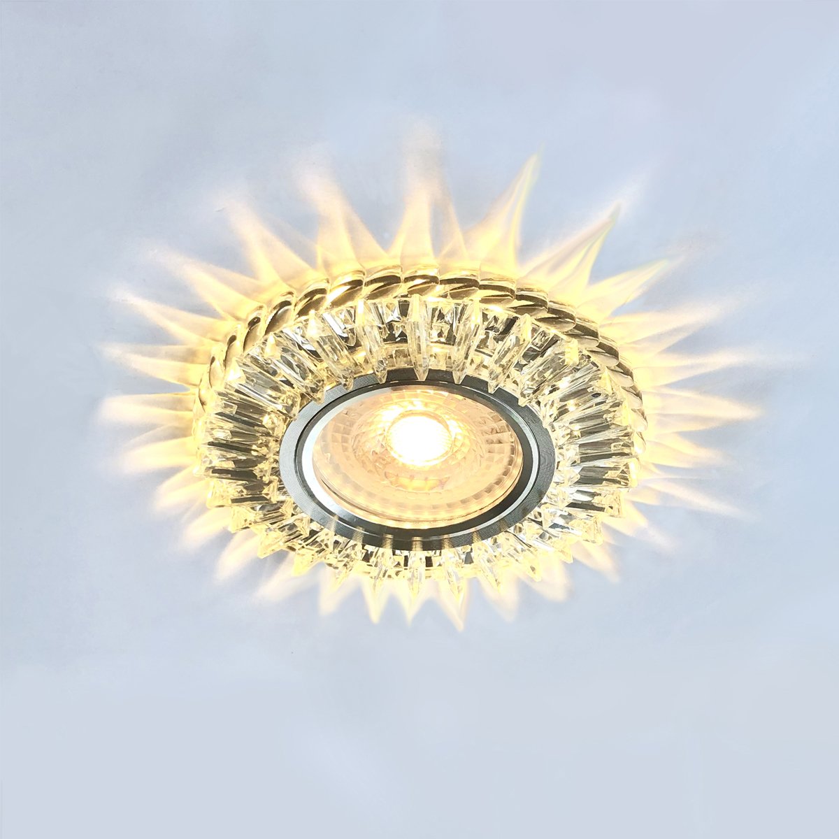 Spot Redondo Embutir Led Integrado Nas Bordas 3000k Lup67 | MadeiraMadeira