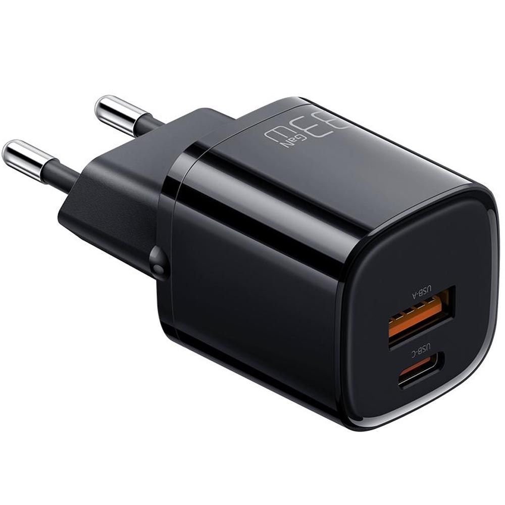 Carregador USB-A e USB-C Mcdodo CH0151 33 W - Preto | MadeiraMadeira