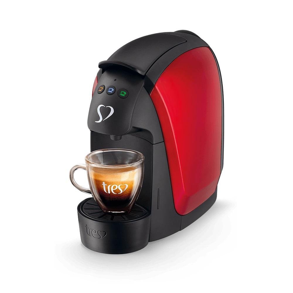 Cafeteira Espresso Tres 3 Corações Luna Automática Vermelha - 220v ...