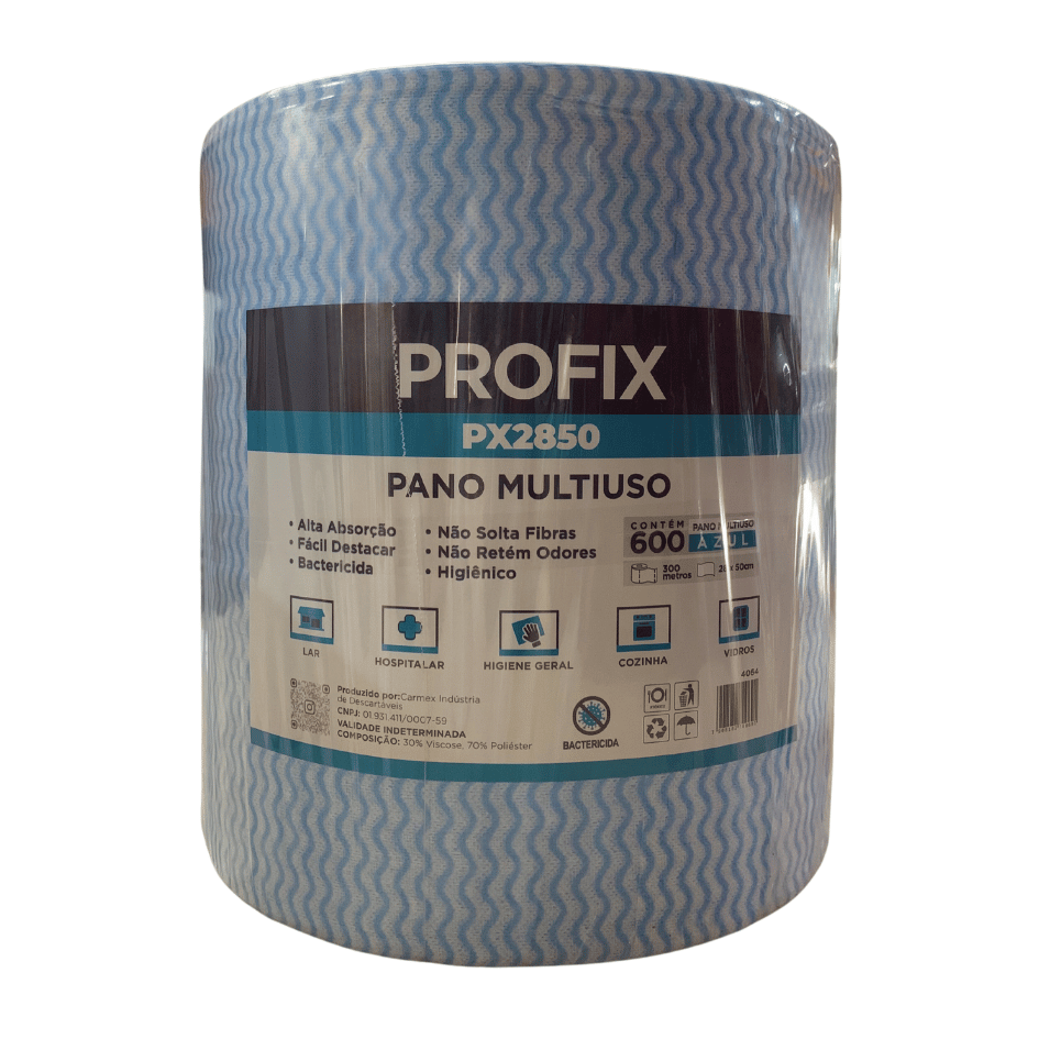 Pano Multiuso Profix 28x300 Azul 4064 Pano Profix 28x300 azul | MadeiraMadeira