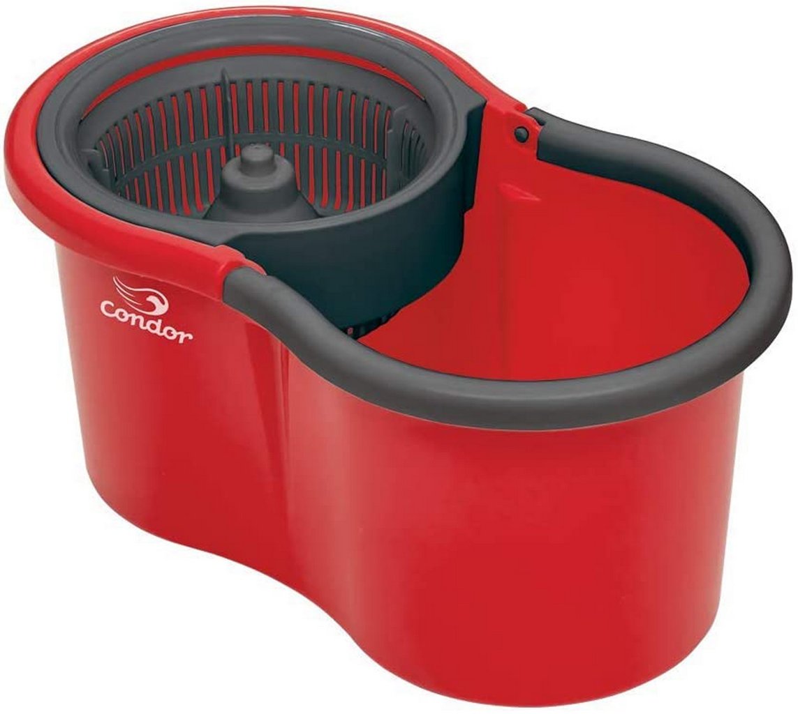 Mop Giratório De Limpeza Balde Com Esfregao 360° Centrifuga Refil ...