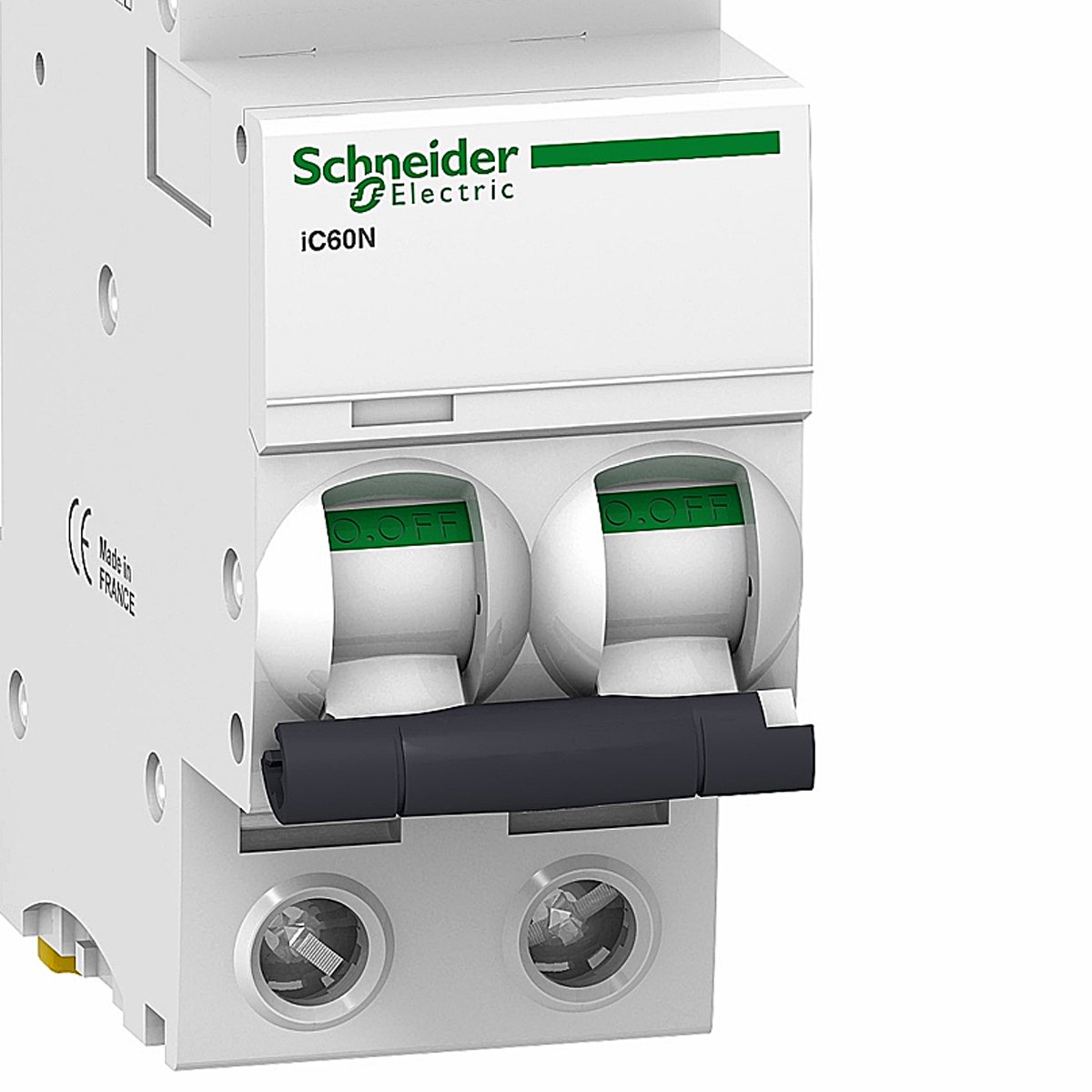 Disjuntor Mini Din Bipolar 2A Curva C 6Ka 230/400V Schneider | MadeiraMadeira