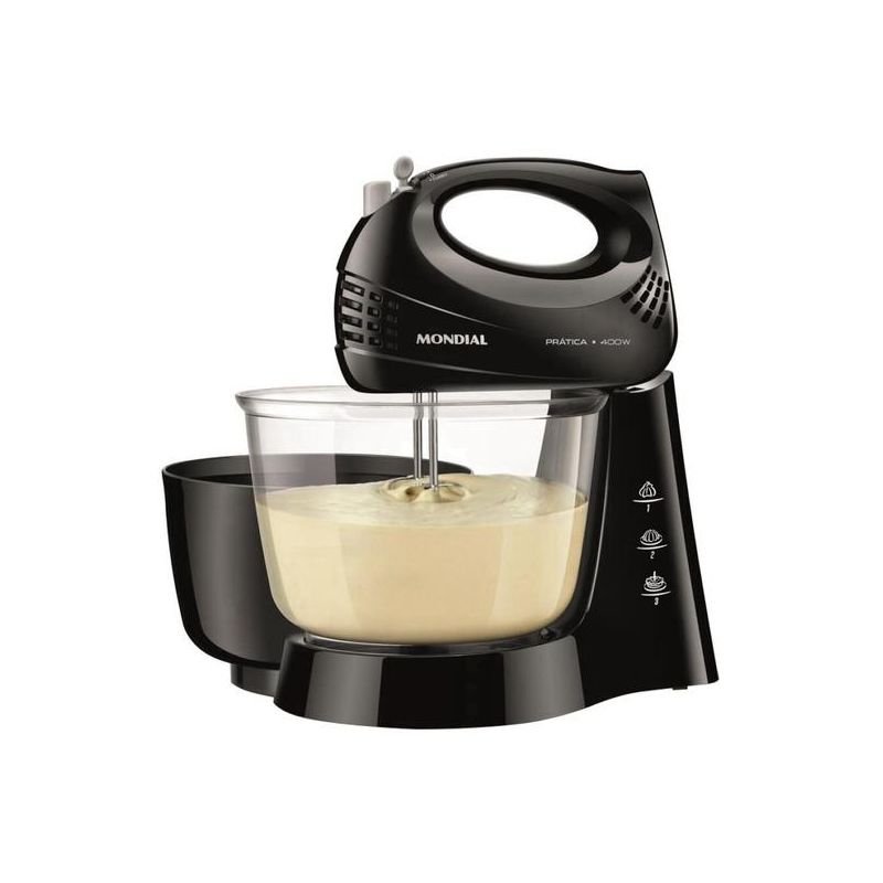Mixer Mondial B-45 Pratica 220v Preta | MadeiraMadeira