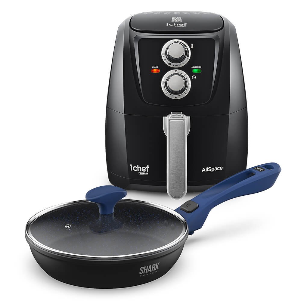 Airfryer Ichef AllSpace Exclusive e Panela Ichef Ultra Day By Day e ...