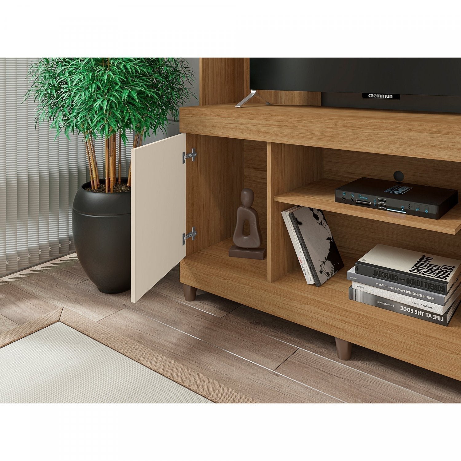 Estante Home para TV até 52 Polegadas Sensação Sense Caemmun ...